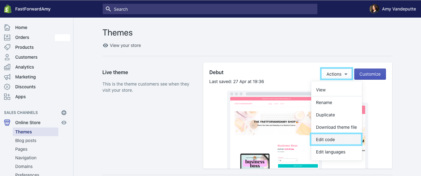 How to Create Invoices in Shopify with Sufio - FastForwardAmy